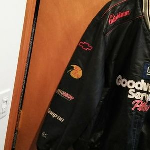 Nascar | Jackets & Coats | Vintage Dale Earnhardt Leather Jacket | Poshmark